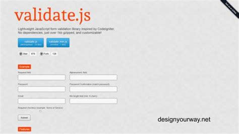 10 useful javascript form validation libraries