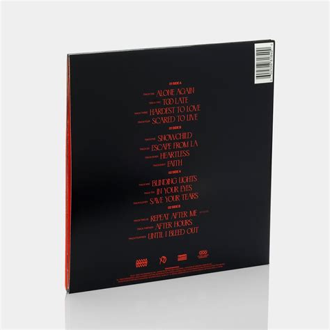 The Weeknd After Hours 2xlp Vinyl Record