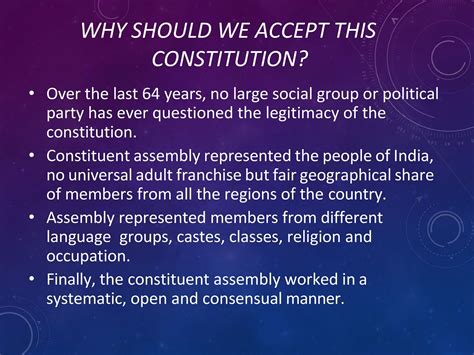 Constitutional Design Class 9