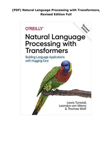 Pdf Natural Language Processing With Transformers Revised Edition Full