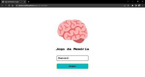 Github Danitorres2003jogo Da Memoria Jogo Da Memória Feito Em Html Css E Javascript
