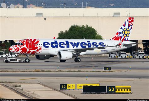 Hb Jlt Edelweiss Air Airbus A320 214wl Photo By José Luis Guerrero