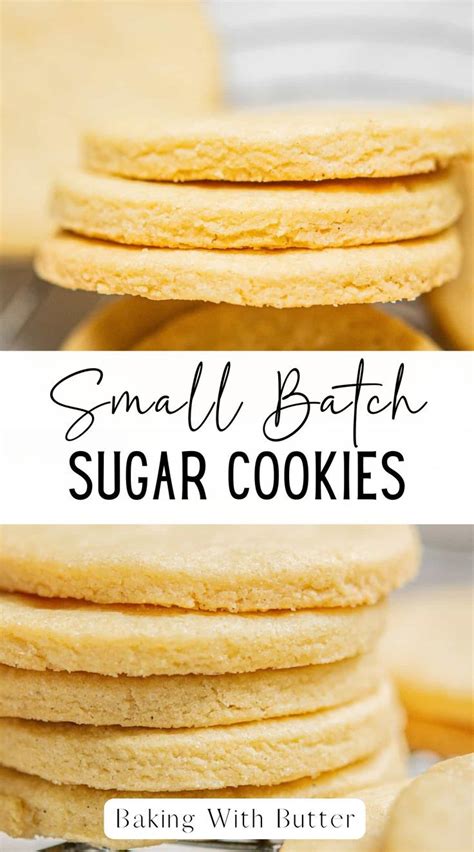 Small Batch Sugar Cookies Sweet Eats Small Batch Sugar Cookies