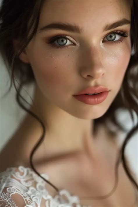 13 Natural Glam Makeup To Wow On Your Wedding In 2024 Glam Bride
