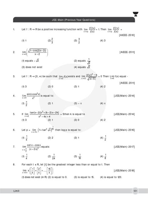 Mathematics Limit Pdf Algebra Functions And Mappings