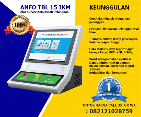 Alat Mengukur Kepuasan Pelanggan