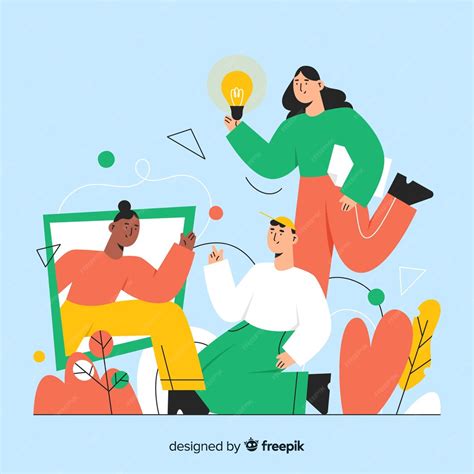 Free Vector Graphic Design Idea Concept