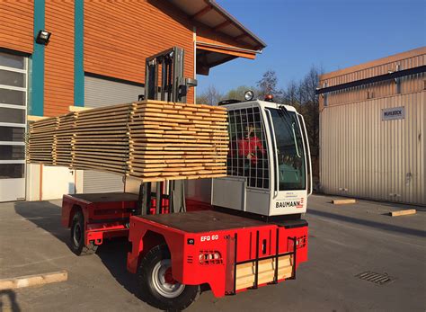 Baumann Seitenstapler Materialtransport Für Langgut And Industrie