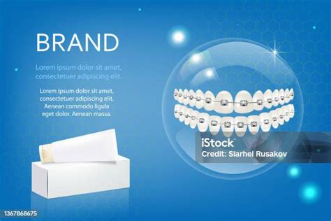 Webvector 미백 치약의 3d 광고 디자인에 대한 그래픽 컨셉입니다 레이아웃 템플릿 포장 튜브 광고에 대한 스톡 벡터 아트 및 기타 이미지 Istock