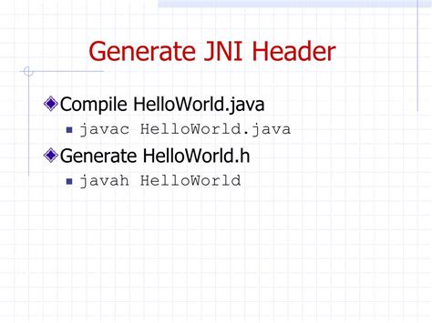 Ppt Java Native Interface Modified From Cs587x Lecture Department Of