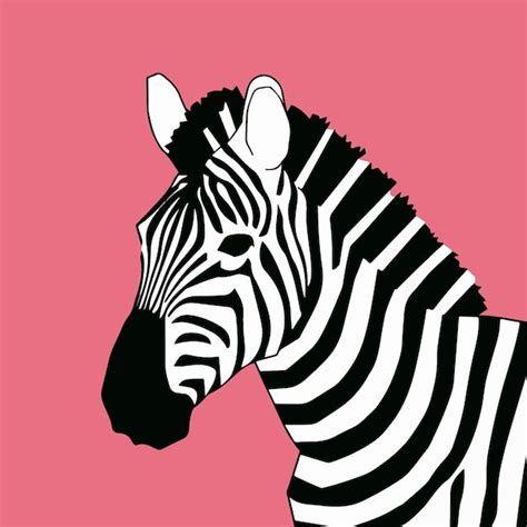 Premium Vector Zebra Vector