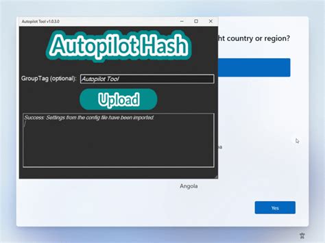 Autopilot Tool Upload Hw Hash With A User Interface