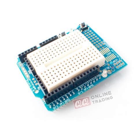 Proto Shield W Breadboard Arduino Compatible Qq Online Trading
