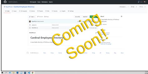 Github Ryanfcarrcardinal Employee Directory A Searchable Directory Of Fictitious Employees