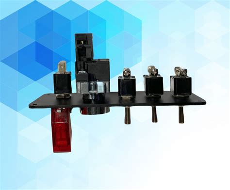 Ignition Switch Panel In Engine Start Red Led Push Button DC V