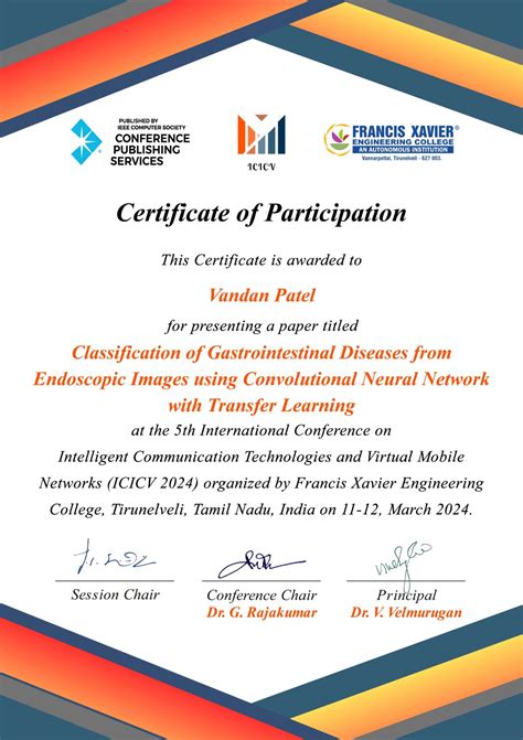 My Paper On Classification Of Gastrointestinal Diseases From Endoscopic Images Vandan Patel
