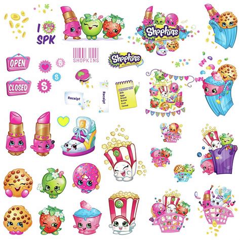Shopkins Small Wall Decals
