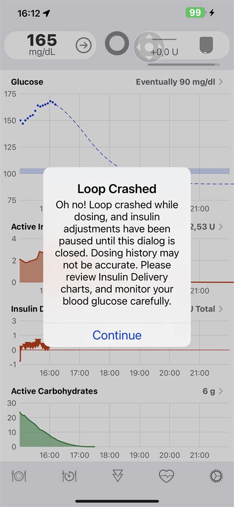 loop 3 2 0 loop crashed and insulin adjustments have been paused · issue 1953 · loopkit loop