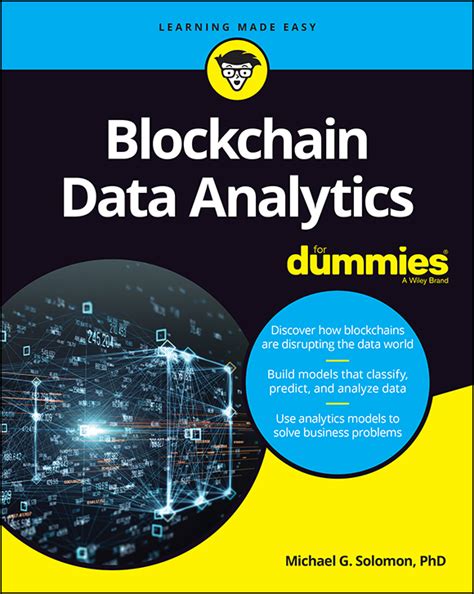 Cover Blockchain Data Analytics For Dummies Book