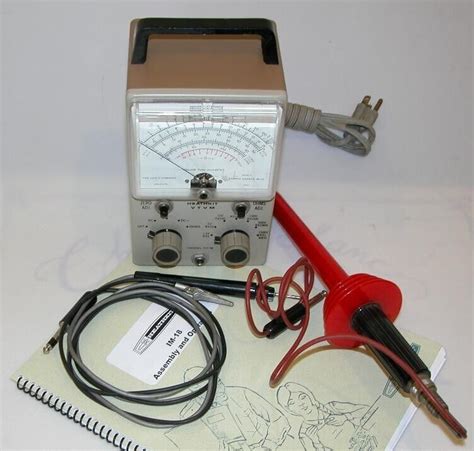 Heathkit Vtvm Model Im 18 W High Voltage Probe 4657542553