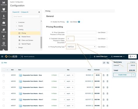 Configure Global Pricing Settings Orocommerce Orocrm And Oroplatform