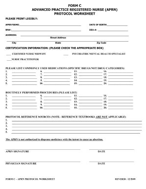 Protocol Agreement Template