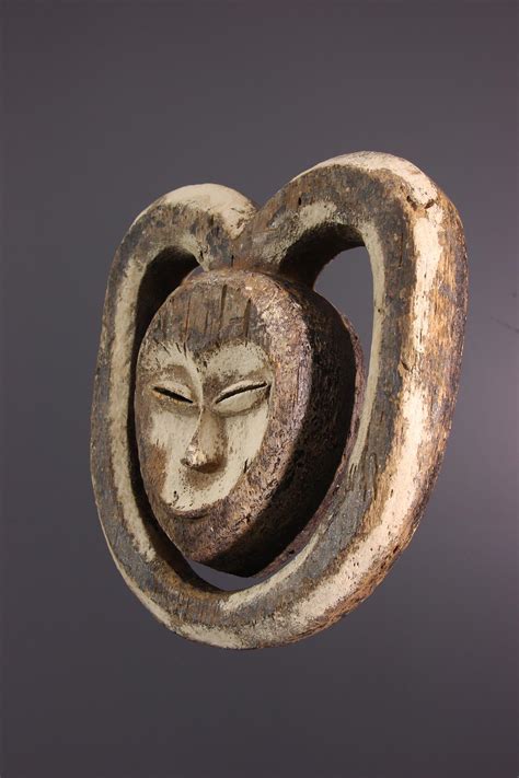 Masque Kwélé 16536 Masque Africain Kwele Art Africain