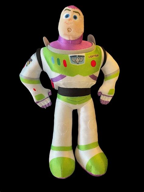 Disney Pixar Toy Story Buzz Lightyear Plush Stuffed Action Figure 10” £
