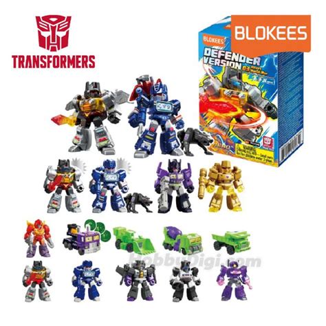 Blokees Blind Box Transformers Defender Version 04 Heavy Metal War