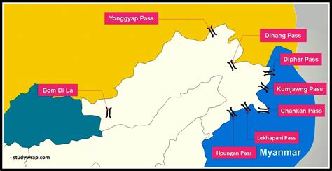 Major Mountain Passes In India Study Wrap