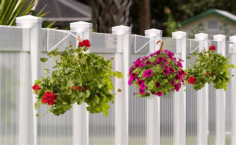 Liteviso Vinyl Fence Hooks 6 Pack 5 X 10 Inches Over Fence