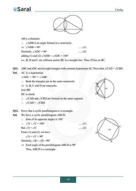 Ncert Solutions For Class 9 Maths Chapter 10 Exercise 105 Circles