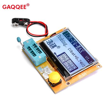 Lcr T4 Max 트랜지스터 테스터 고정밀 3 극 저항 커패시터 인덕터 사이리스터 Mos Lcd 스크린 백라이트 테스트