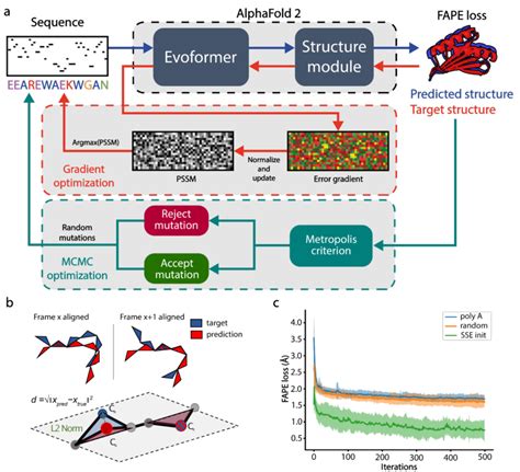 Alphafold Based Pipeline For Sequence Design A The Design Pipeline Download Scientific