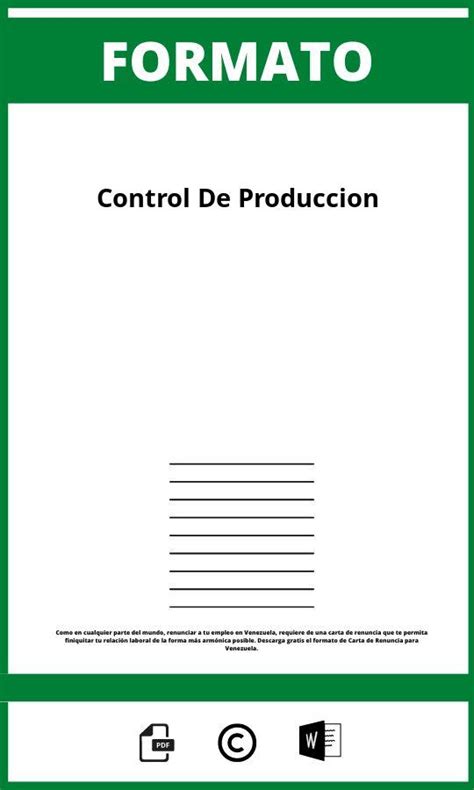Formato De Orden De Producción 2023