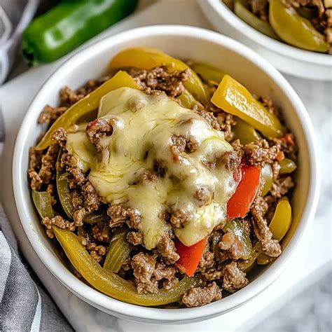 Easy Philly Cheesesteak Bowls Recipe