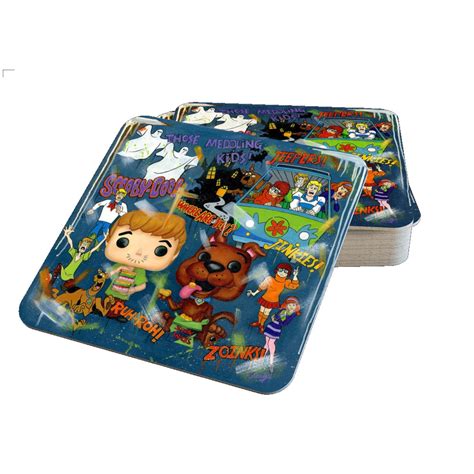 Scooby Doo Coaster Etsy