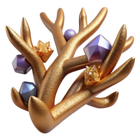 Serene Modern Brown Tree Branch Isolated Element 59423278 Png