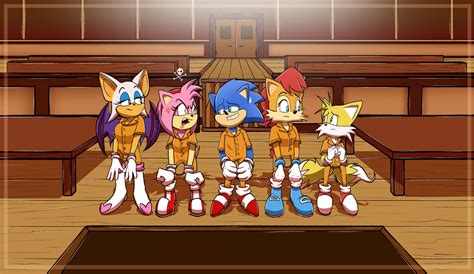 Sonic And Prison Friends Not My Art By Land24 On Deviantart