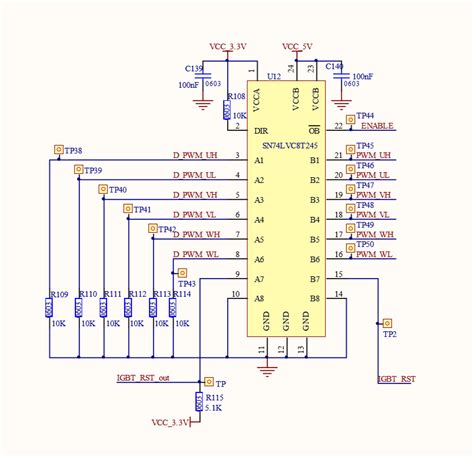 SN74LVC8T245 Dears The SN74LVC8T245 OUTPUT A B 3 3V TO 5V Output One 5us Square Wave