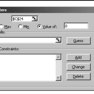 Solver Options For Problem 1 Download Scientific Diagram