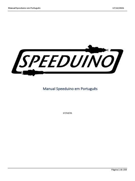Manual Speeduino Portugues Pdf Arduino Linux