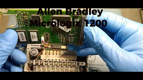 Micrologix 1200 Repair And Maintenance Youtube