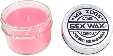 Amazon Com Sex Wax Candle Oz Choose Scent Strawberry Health Household