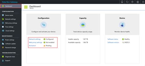 Connect To Configure And Activate Azure Data Box Gateway In Azure Portal Microsoft Learn