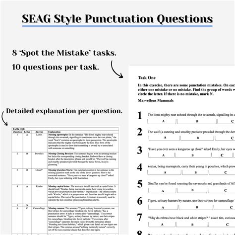 Spot The Mistake Punctuation Ni Primary School Resources