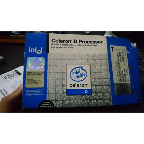 CPU intel celeron D processor 325 搭配風扇 蝦皮購物