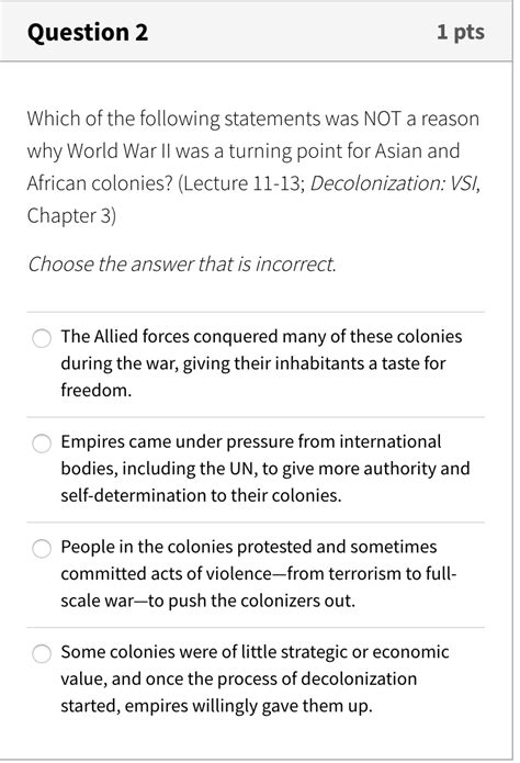 question 2 1 pts which of the following statements