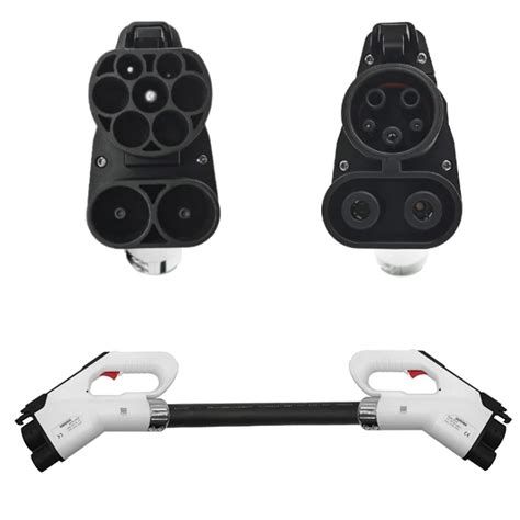 DC Adapter Combo2 To Combo 1 CCS2 To CCS1 150A 0 3M Cable Connector Function Europe Station To