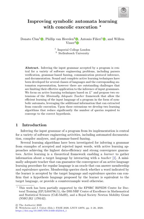 pdf improving symbolic automata learning with concolic execution